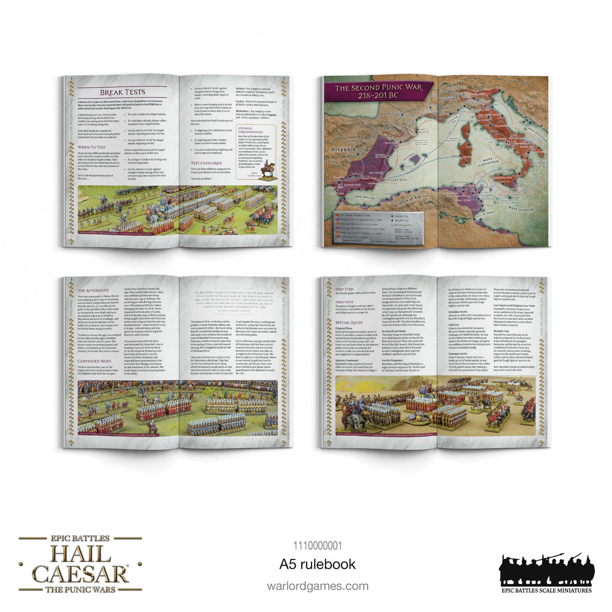 Hail Caesar Epic Battles: The Punic Wars Rulebook – Little Shop of Magic