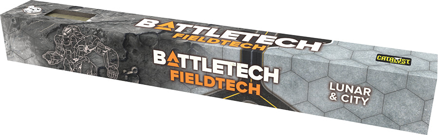 BattleTech: Battle Mat - FieldTech BattleTech Lunar/City – Little Shop of Magic