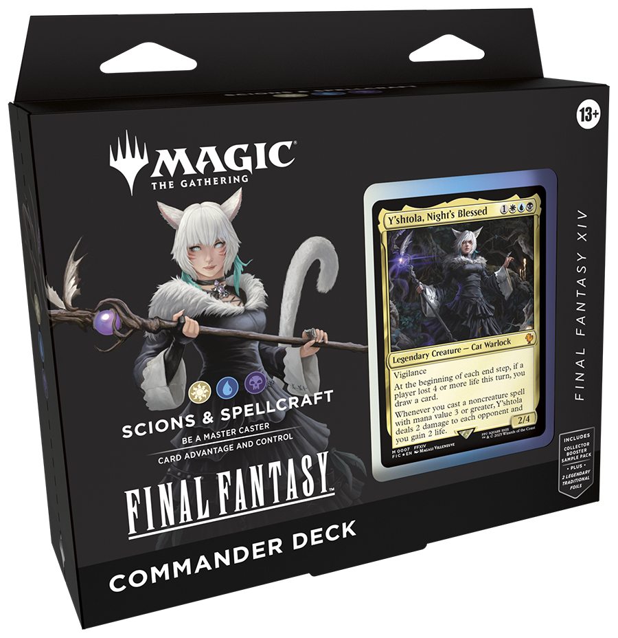 Magic: the Gathering - Final Fantasy Commander Deck - Scions & Spellcr – Little Shop of Magic