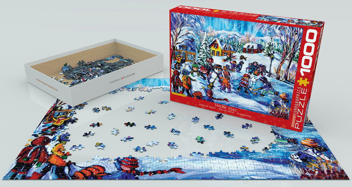 Puzzle: Winter Wonderland - Snow Day – Little Shop of Magic