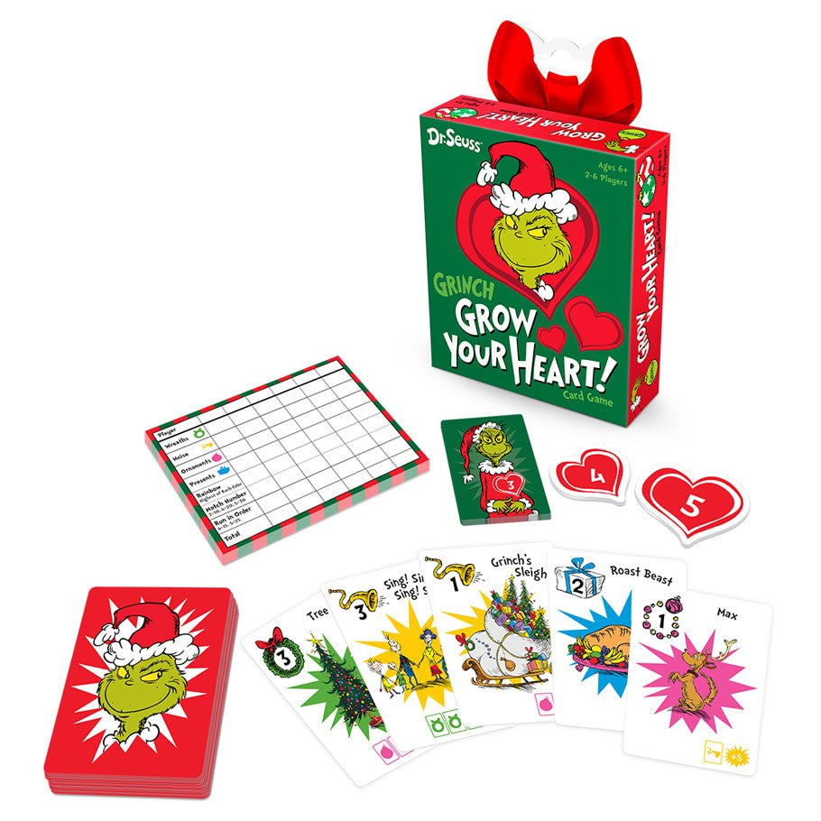 Dr. Seuss: Grinch Grow Your Heart - Card Game – Little Shop of Magic