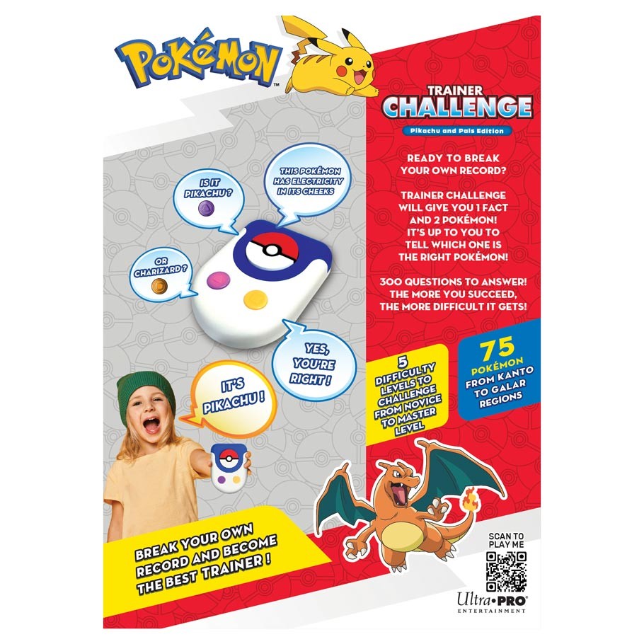 Pokemon Trainer: Challenge (Pikachu and Pals Edition) – Little Shop of ...
