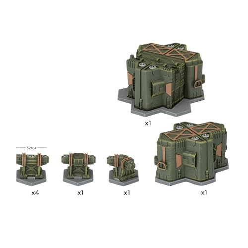 Battlefield in a Box: HexTech - Dropbase Delta Command Centre – Little ...