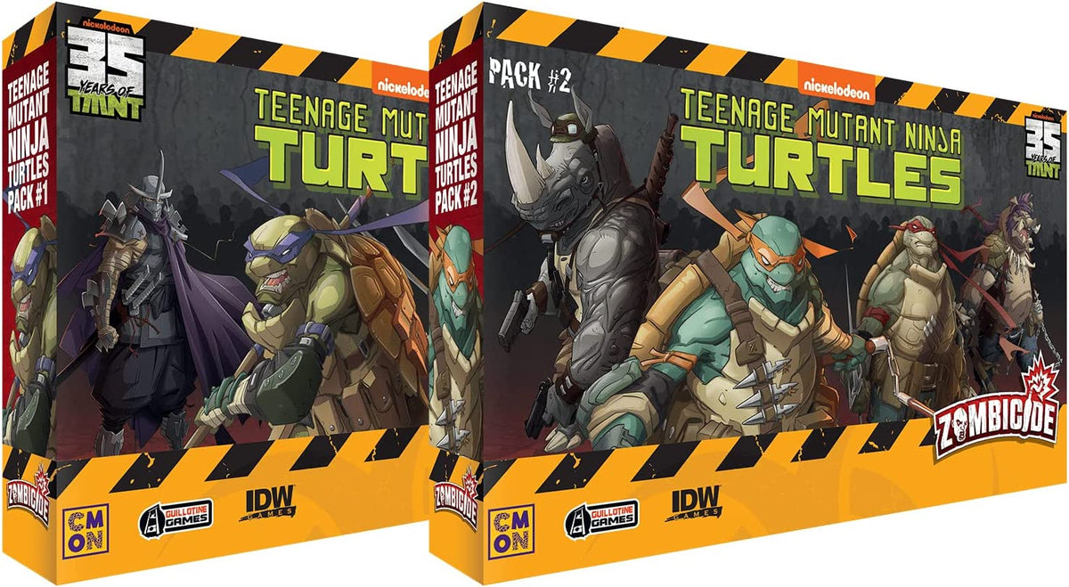 Zombicide: Teenage Mutant Ninja Turtles Character Pack Bundle – Little ...