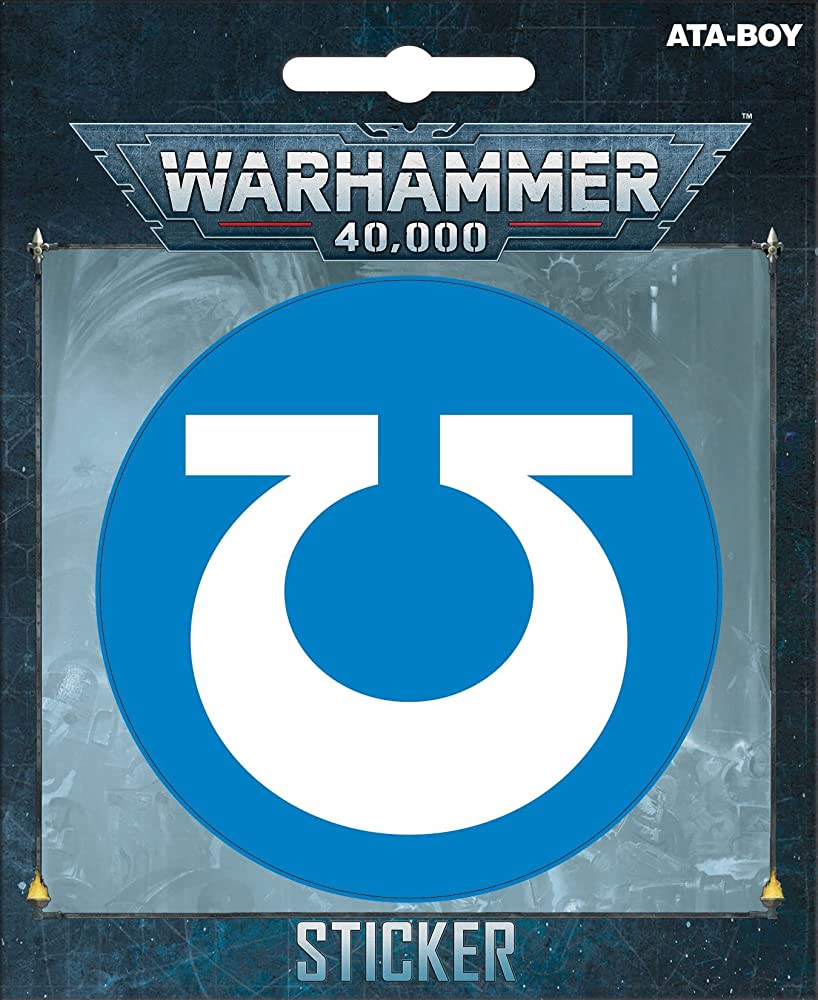 Warhammer 40K: Ultramarines Icon Sticker – Little Shop of Magic