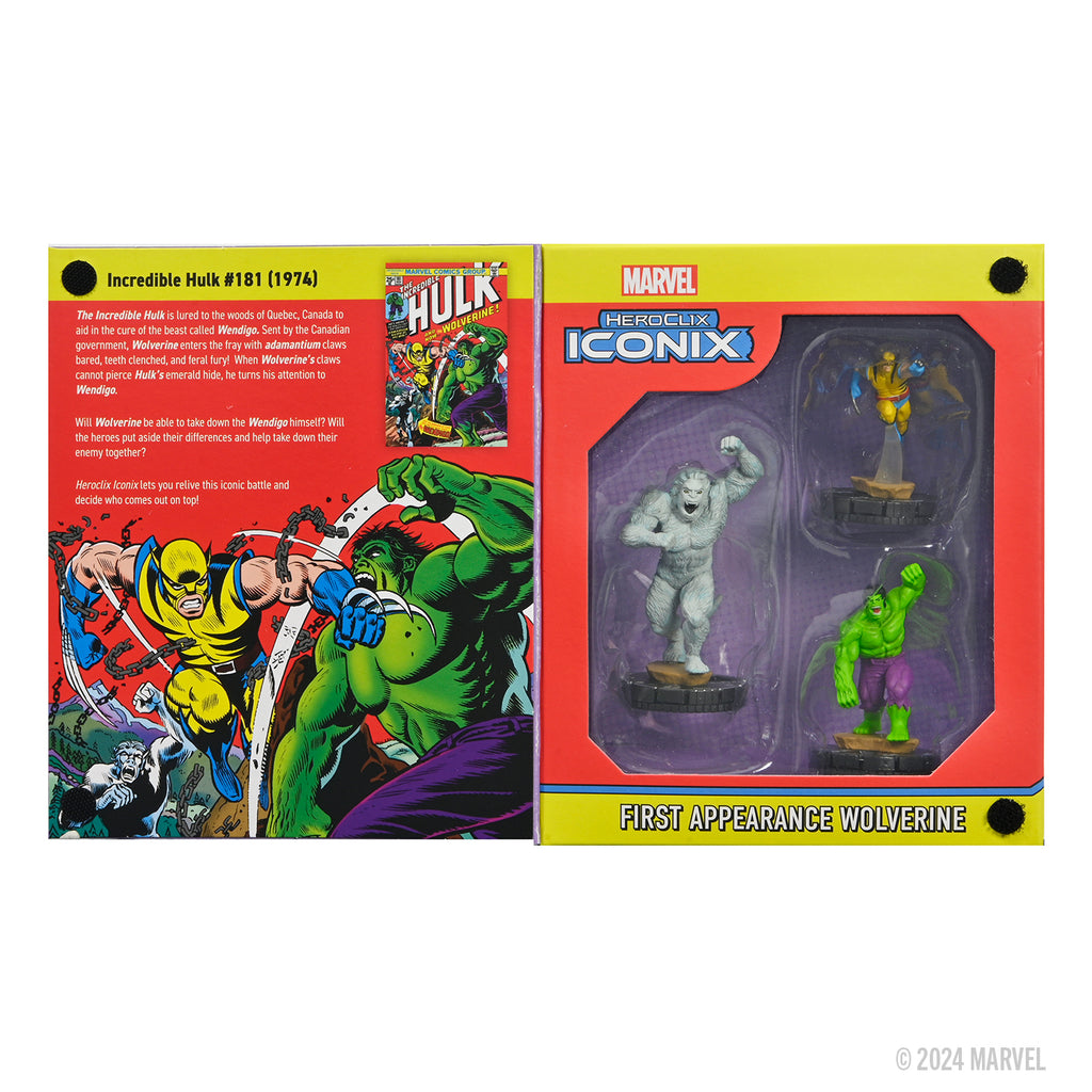 HeroClix: Iconix - First Appearance Wolverine – Little Shop of Magic