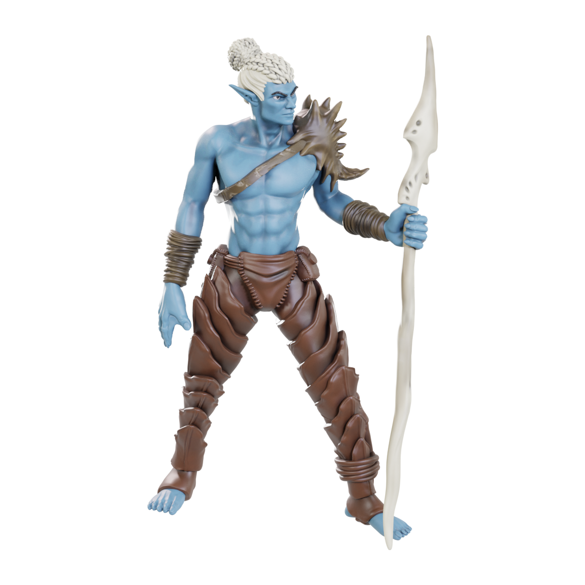 D&D: Nolzur's Marvelous Miniatures - Sea Elf Leader – Little Shop of Magic