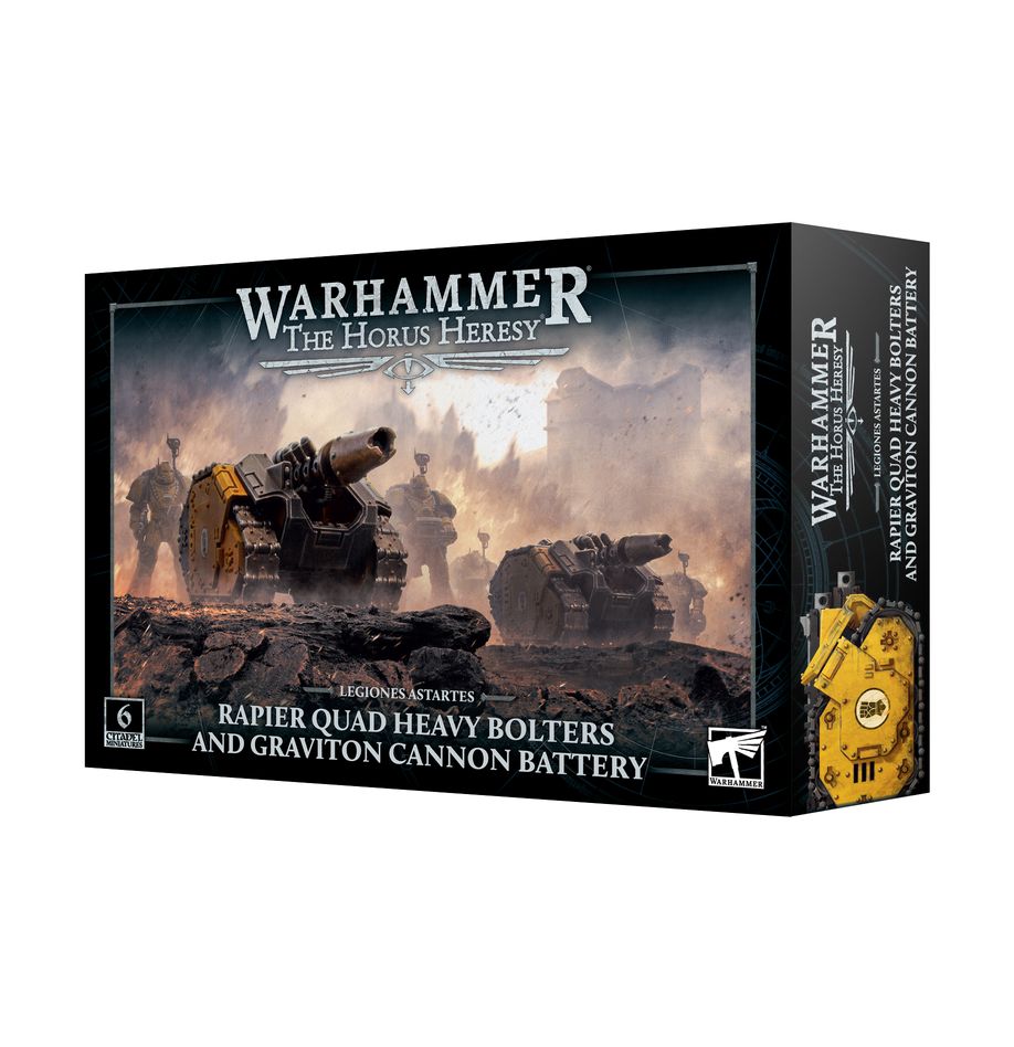 Warhammer Legions Imperialis: Rapier Quad Heavy Bolters and Graviton C ...