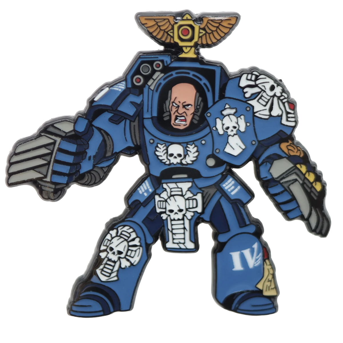 Foam Brain Mystery Loot: 40K Enamel Pins - Ultramarines vs Tyranids ...