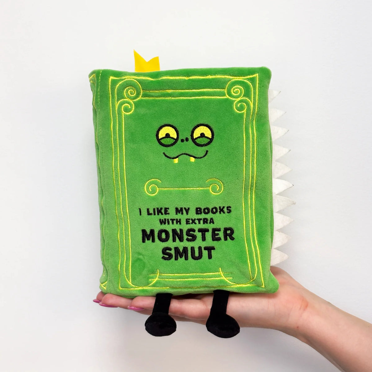 Punchkins Book Plush I Like My Books With Extra Monster Smut – Little ...
