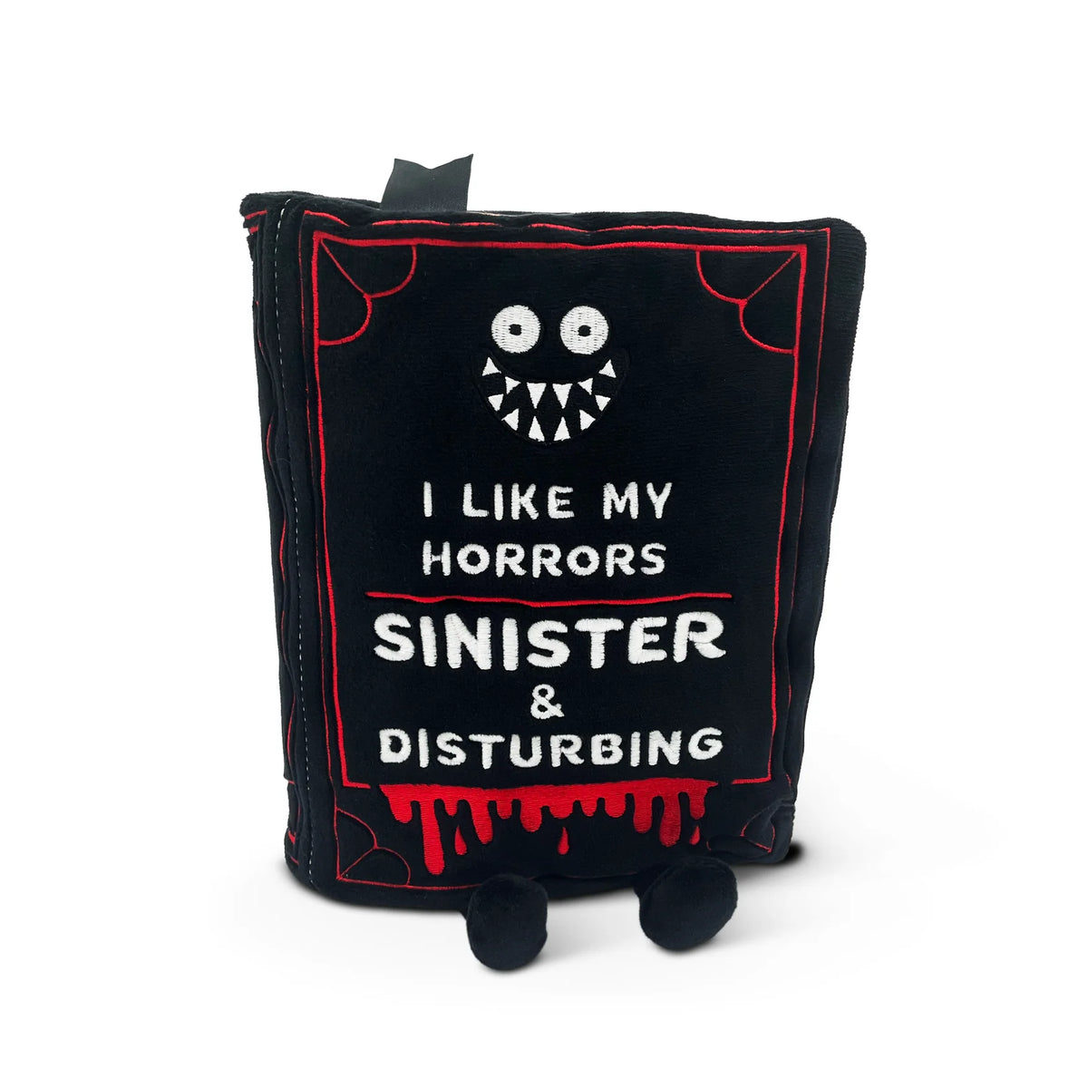 Punchkins Book Plush I Like My Horrors Sinister & Disturbing – Little ...