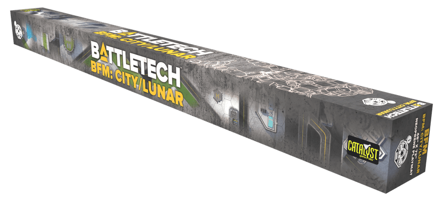 BattleTech: Battle Mat - BFM: City / Lunar – Little Shop of Magic