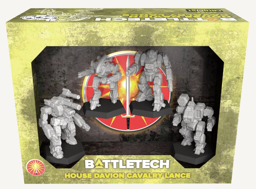 BattleTech: House Davion Cavalry Lance Force Pack – Little Shop of Magic