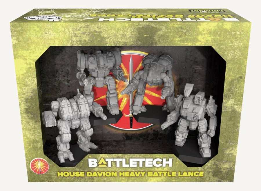 BattleTech: House Davion Heavy Battle Lance Force Pack – Little Shop of ...