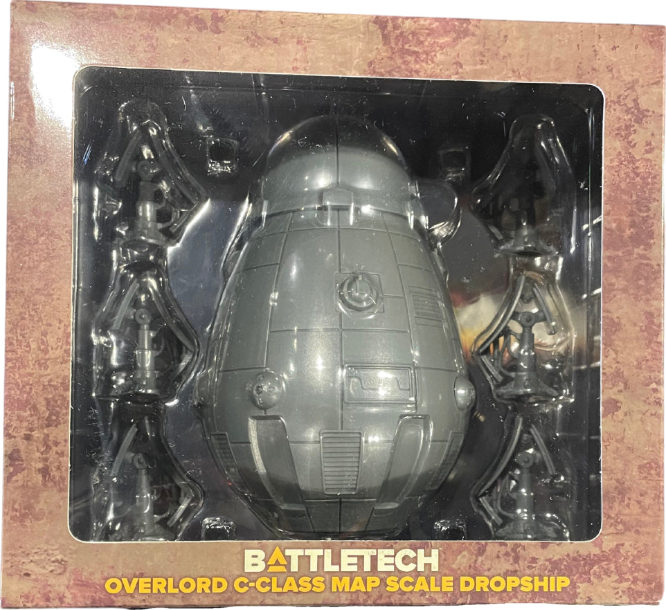 BattleTech: Overlord C-Class - Map Scale DropShip – Little Shop of Magic