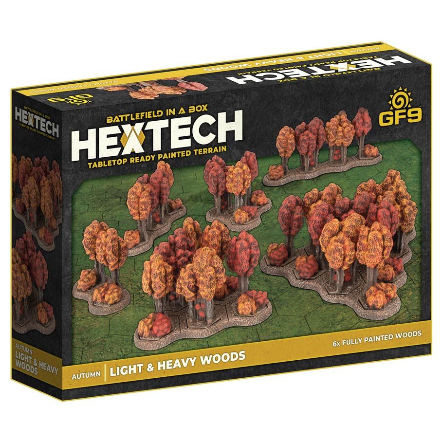 Battlefield in a Box: HexTech - Light & Heavy Autumn Woods – Little ...