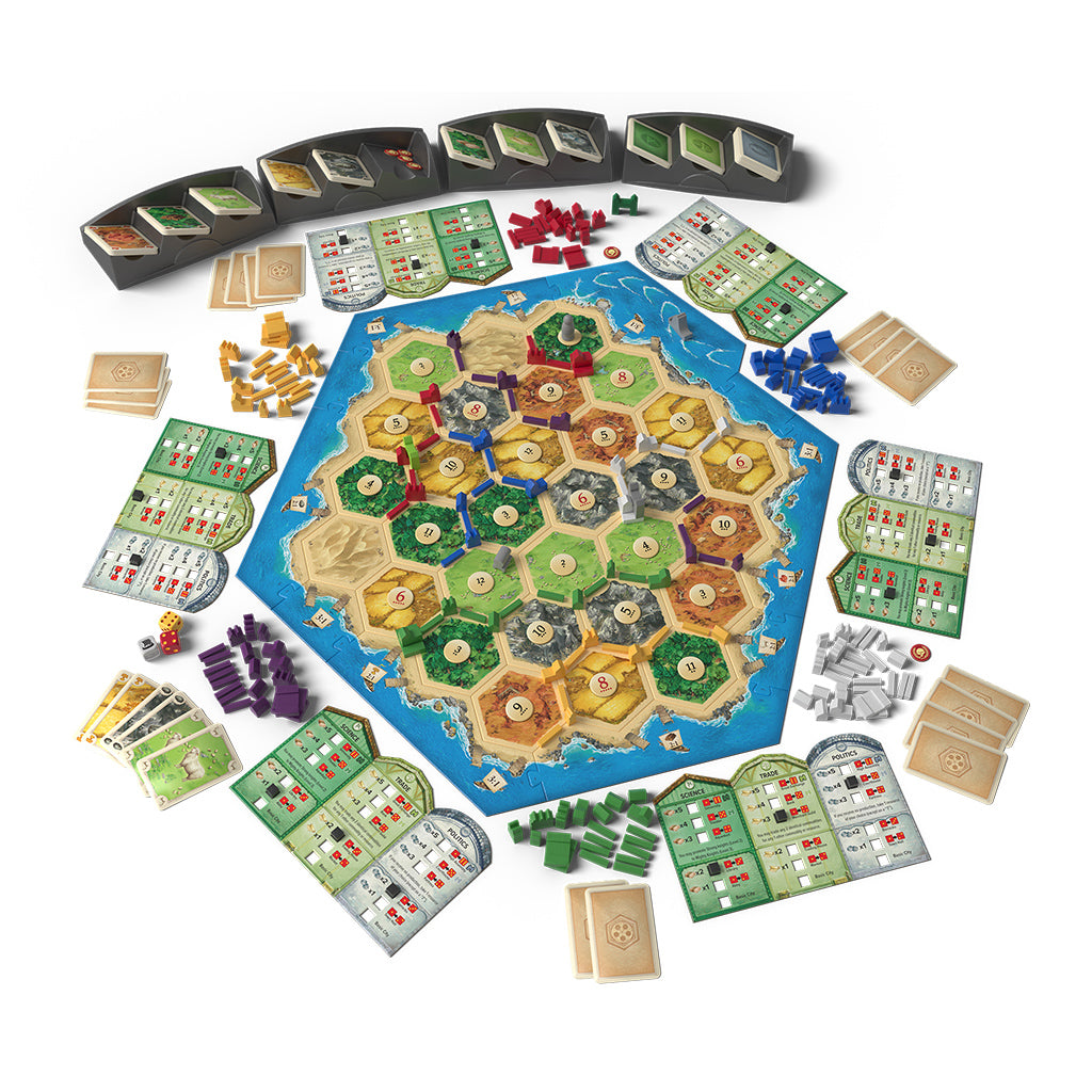 Catan: Cities & Knights 5-6 Player Expansion (6th Edition) – Little ...