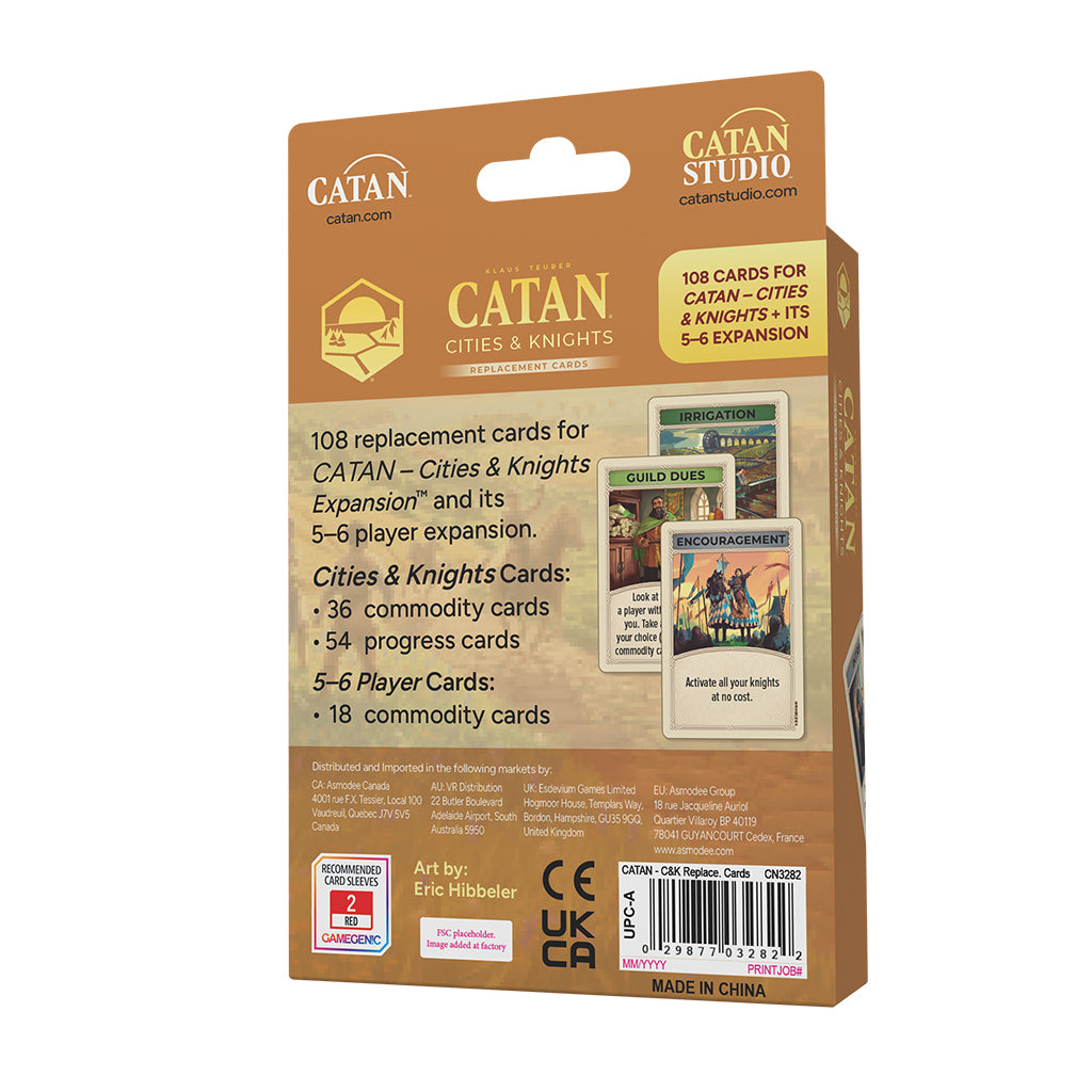 Catan: Cities & Knights Replacement Cards – Little Shop of Magic