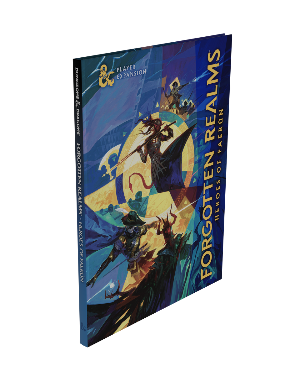 D&D: Forgotten Realms: Heroes of Faerun - Alternative Cover – Little ...