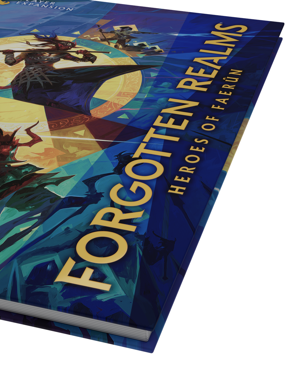 D&D: Forgotten Realms: Heroes of Faerun - Alternative Cover – Little ...
