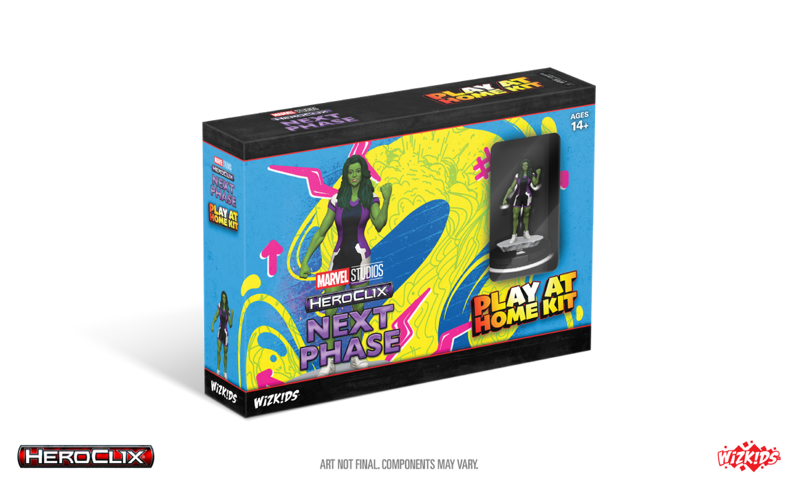 HeroClix: Marvel Studios Next Phase Play at Home Kit - She-Hulk ...