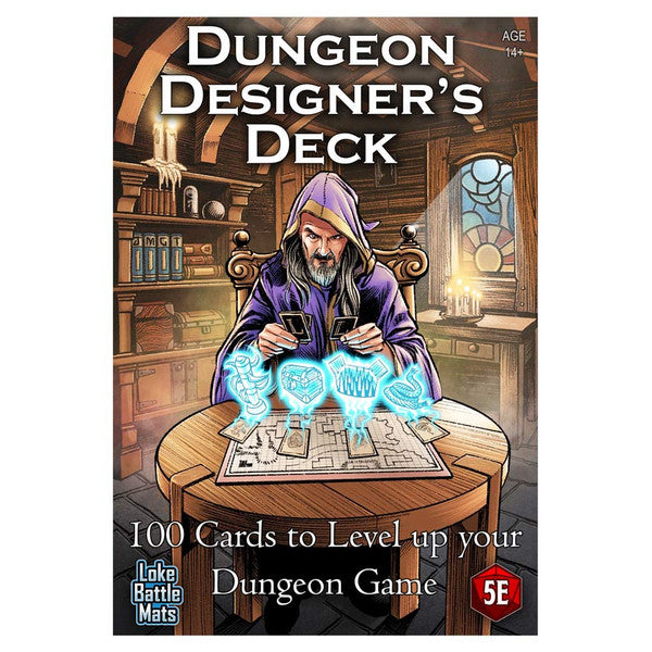 Dungeon Designer's Deck: 100 Cards to Level up your Dungeon Game ...