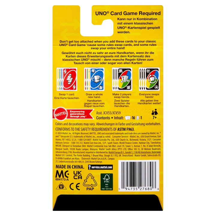 UNO: Add-On Packs! - Swap Pack – Little Shop of Magic