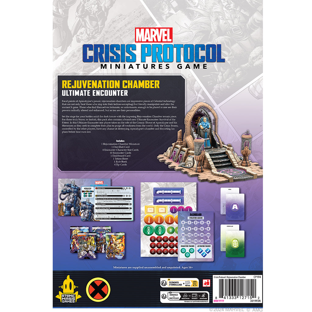 Marvel Crisis Protocol: Rejuvenation Chamber Terrain & Ultimate Encoun – Little Shop of Magic