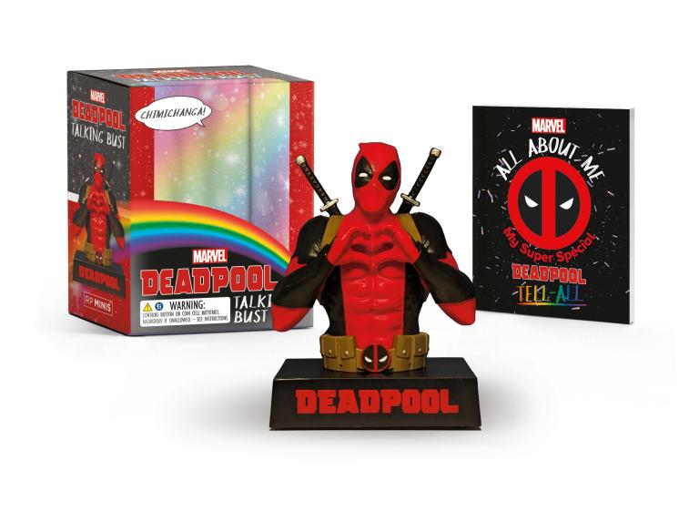 Marvel: Deadpool Talking Bust – Little Shop of Magic