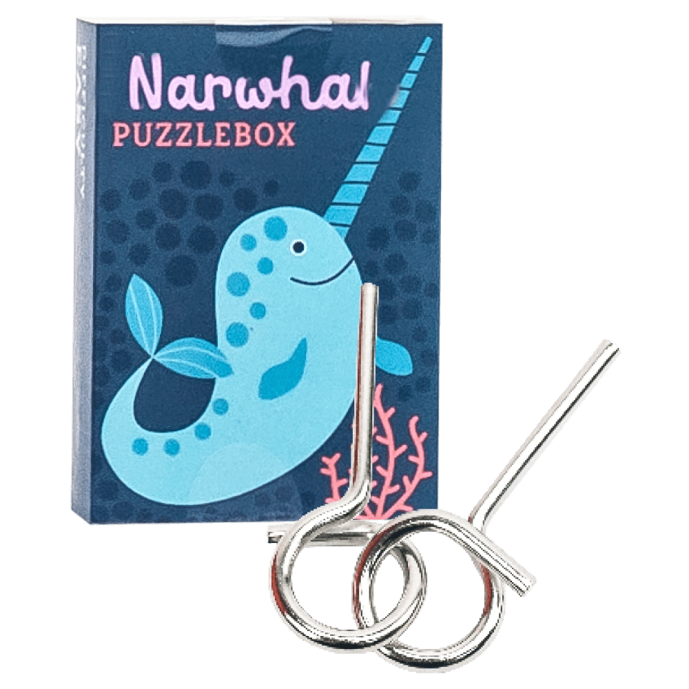 Matchbox Puzzle Box - Narwhal – Little Shop of Magic