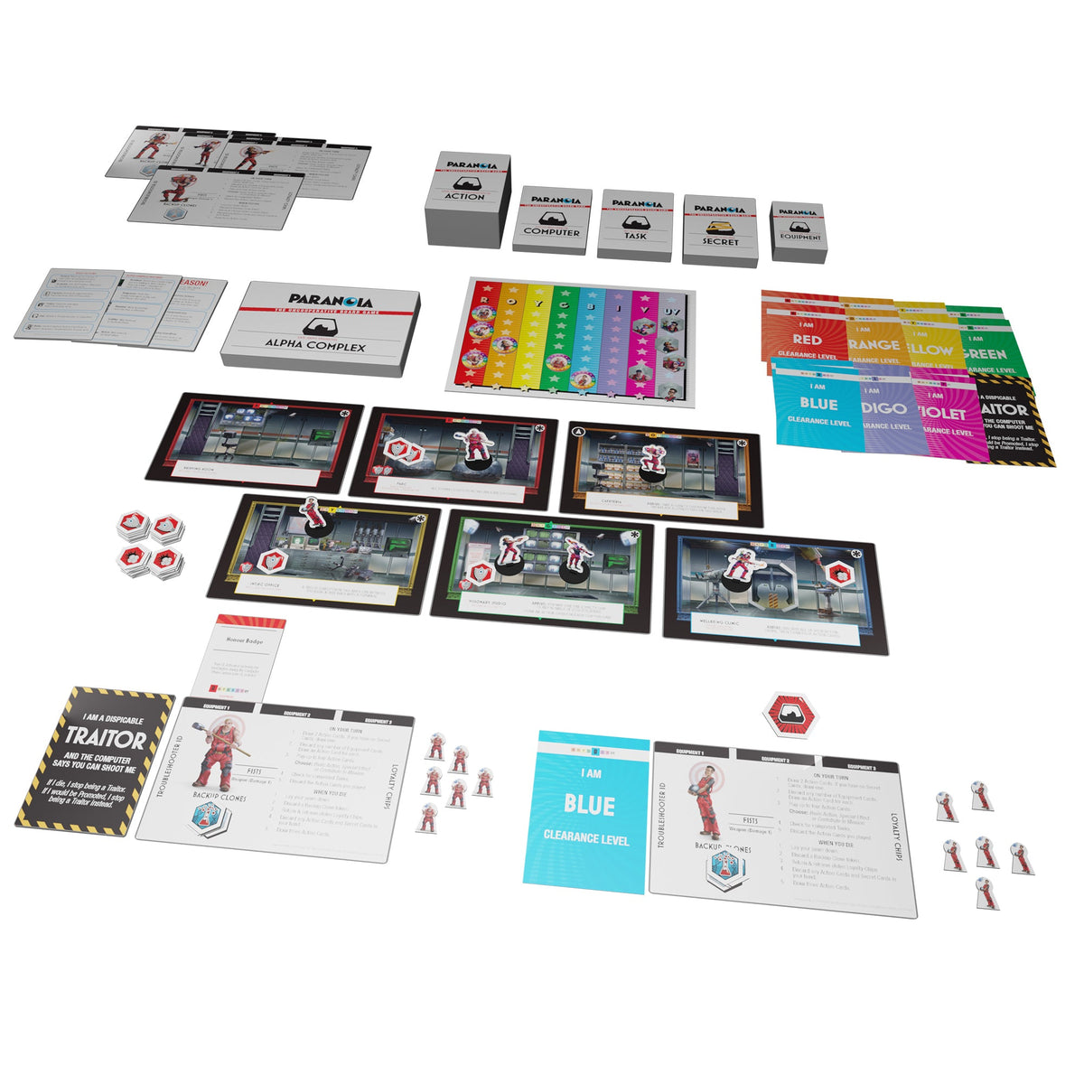 Paranoia The Uncooperative Board Game – Little Shop of Magic