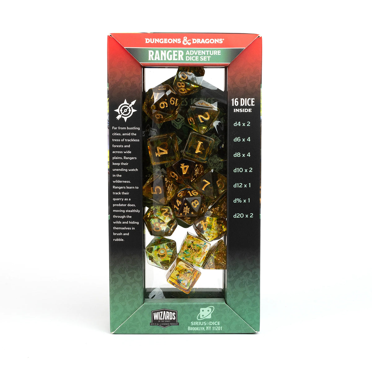 D&D: Adventure Dice Set - Ranger Green – Little Shop of Magic