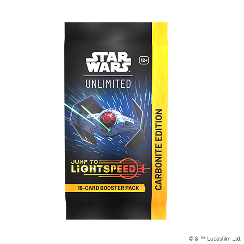 Star Wars: Unlimited - Jump to Lightspeed Carbonite Booster Pack ...