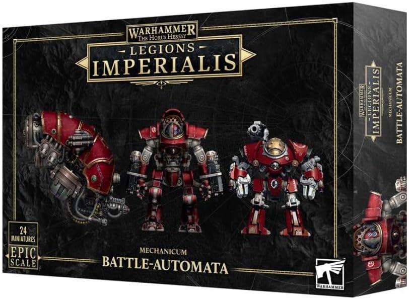 Warhammer Legions Imperialis: Mechanicum Battle-Automata – Little Shop ...