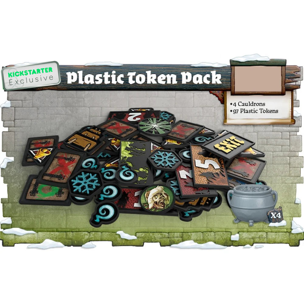 Zombicide: White Death Plastic Token Pack - Kickstarter Exclusive ...