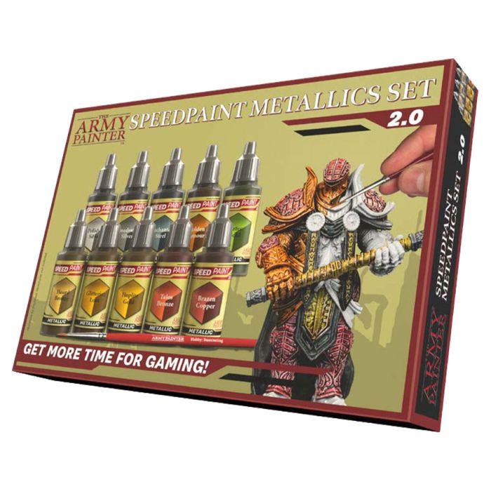 Army Painter Speedpaint: Metallics Set – Little Shop of Magic
