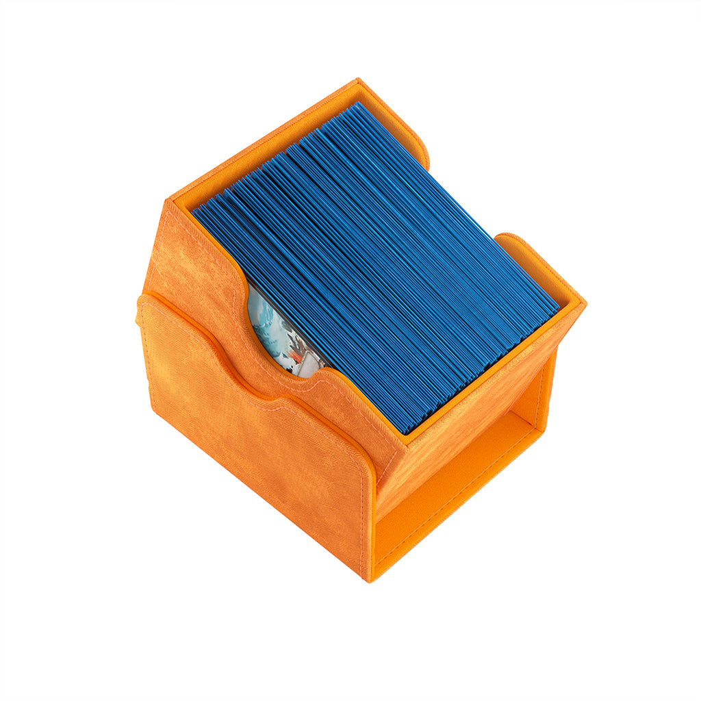 GameGenic Sidekick 100+ Card Convertible Deck Box - XL Orange – Little ...