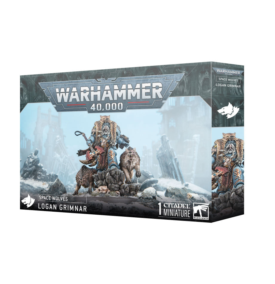 Warhammer 40K: Space Wolves - Logan Grimnar – Little Shop of Magic