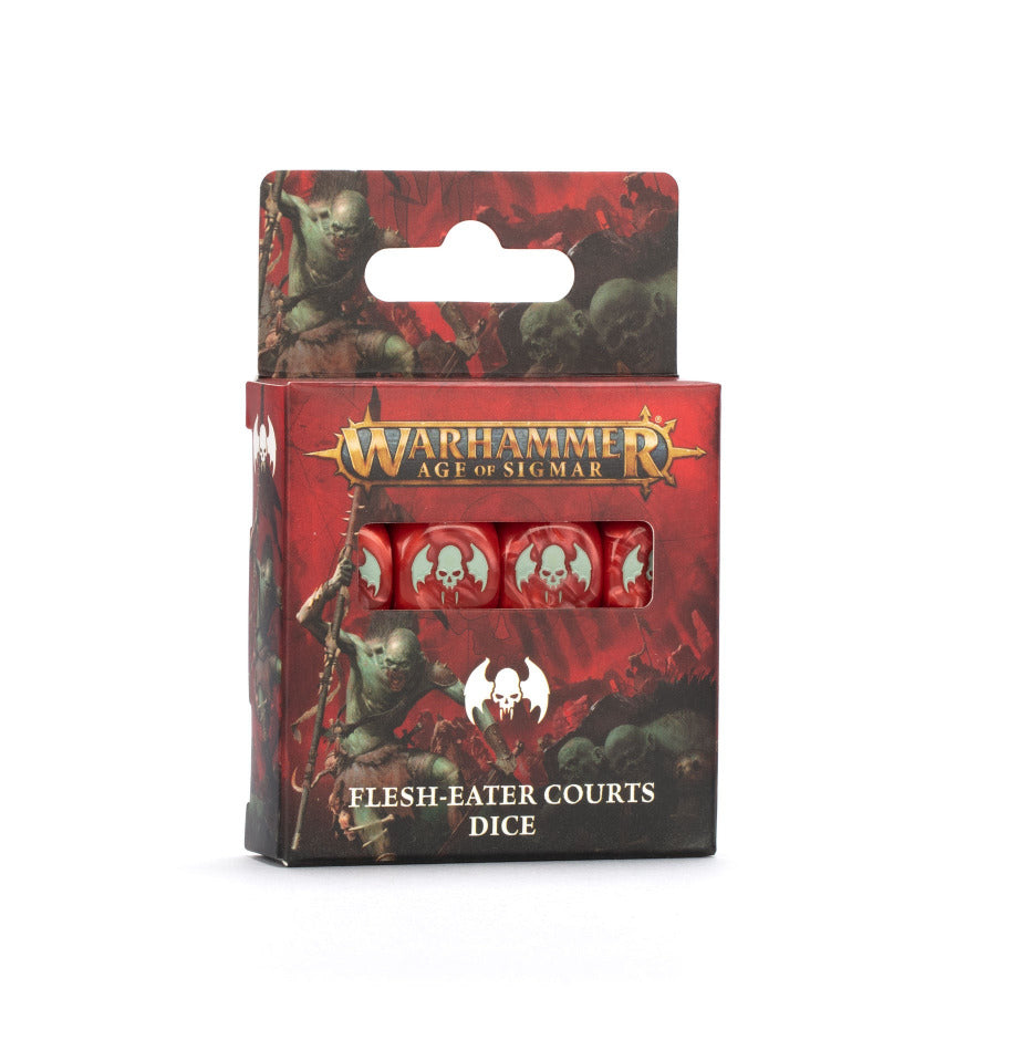 Warhammer: Age of Sigmar - Flesh-Eater Courts - Dice Set – Little Shop ...