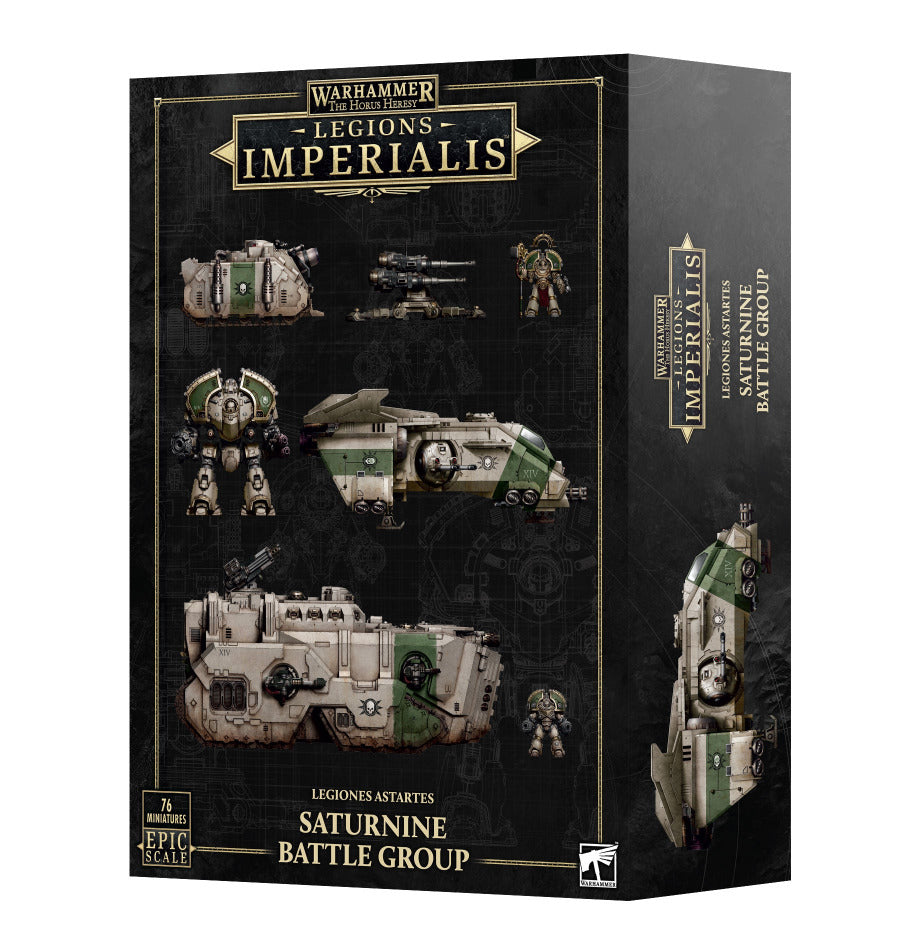 Warhammer Legions Imperialis: Legiones Astartes Saturnine Battle Group ...