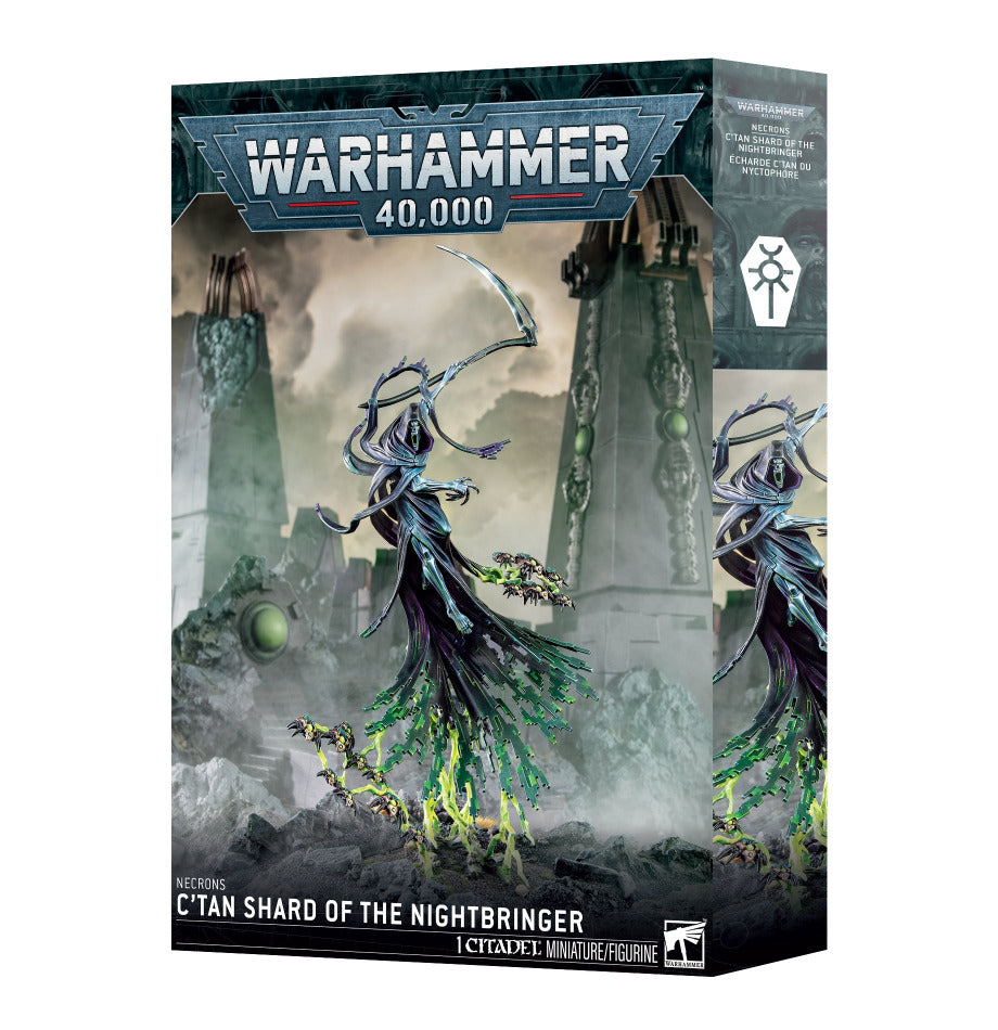 Warhammer 40K: Necron - C'tan Shard of the Nightbringer – Little Shop ...