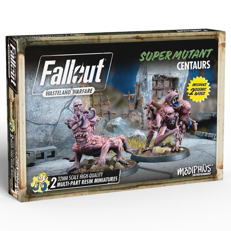 Fallout: Wasteland Warfare - Creatures - Super Mutants - Centaurs ...