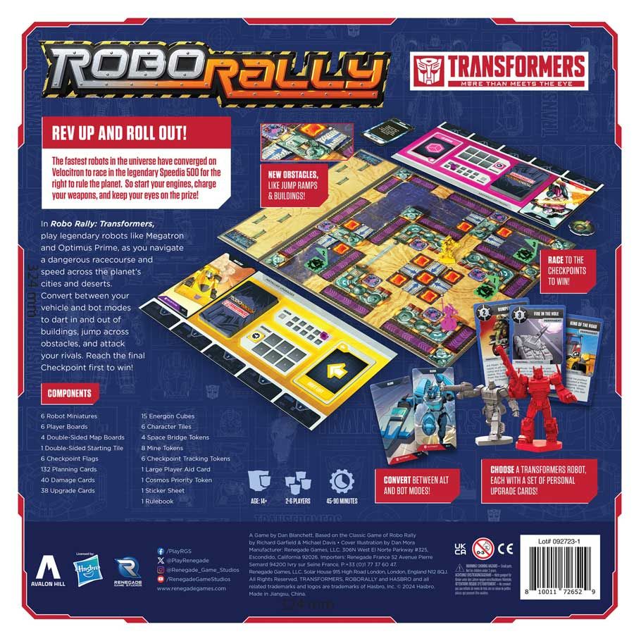 Robo Rally: Transformers – Little Shop of Magic