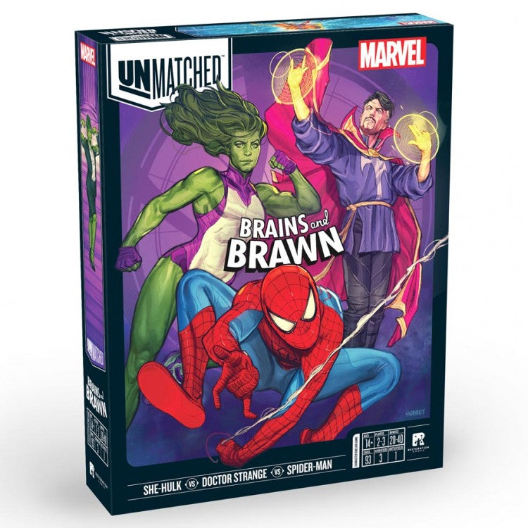 Unmatched: Marvel - Brains and Brawn – Little Shop of Magic