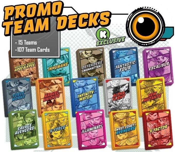 Marvel United: Promo Team Decks - Kickstarter Exclusive – Little Shop ...