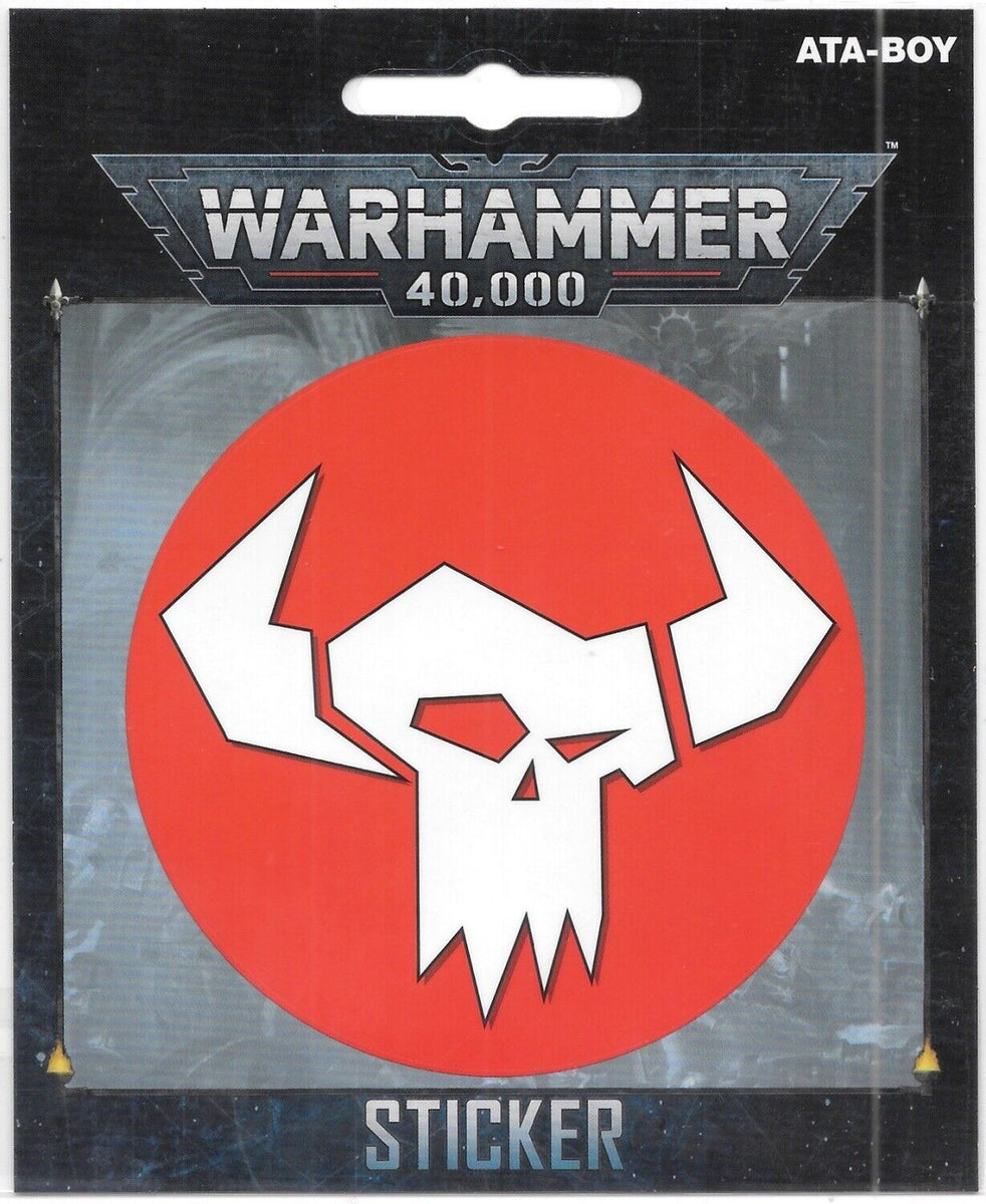 Warhammer 40K: Orks Sticker – Little Shop of Magic