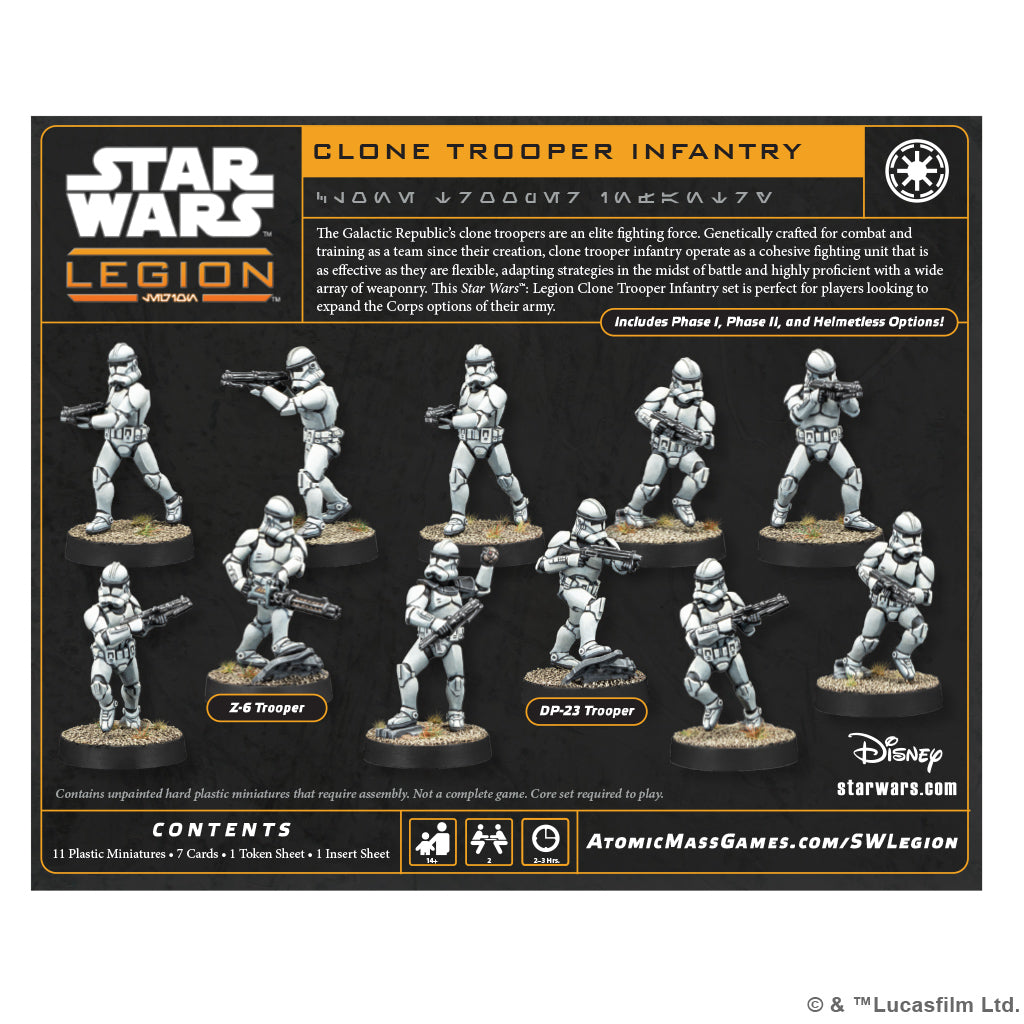 Star Wars Legion: Clone Troopers Infantry – Little Shop of Magic