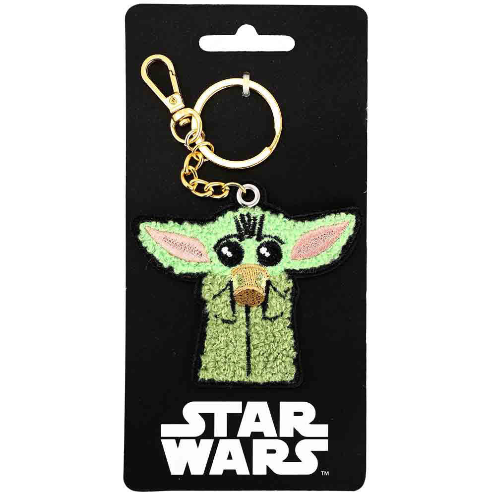 Star Wars: The Mandalorian Grogu Patch Keychain – Little Shop of Magic
