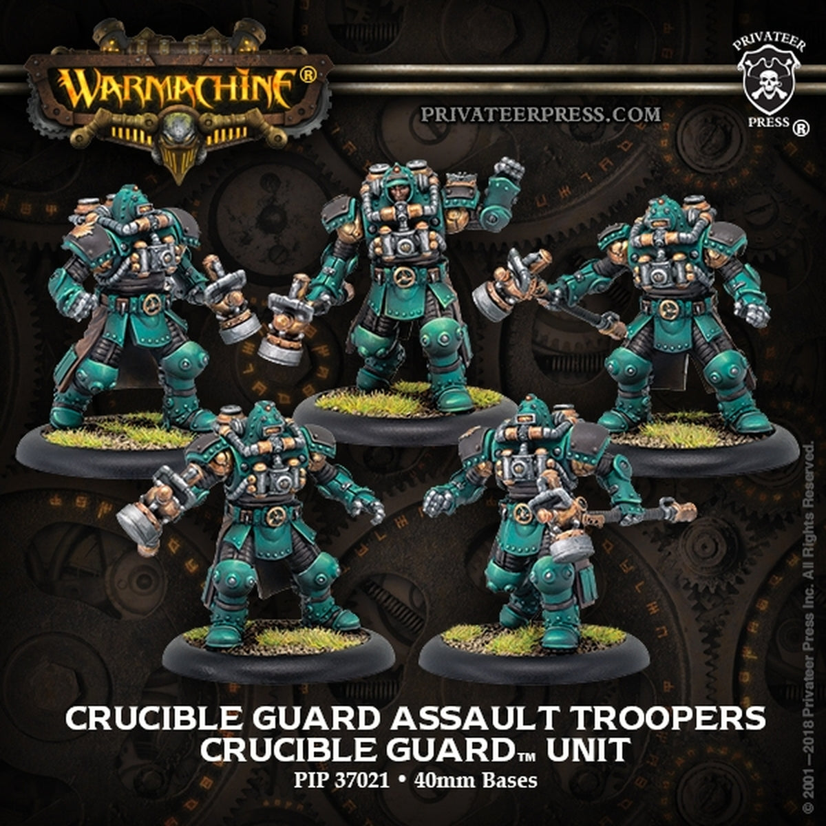 Warmachine: Crucible Guard Assault Troopers – Little Shop of Magic