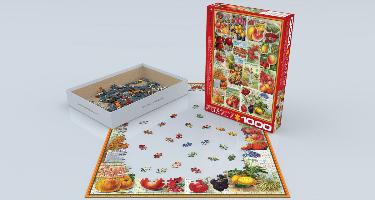 Puzzle: Seed Catalogue Collection - Fruits Seed Catalog Collection ...